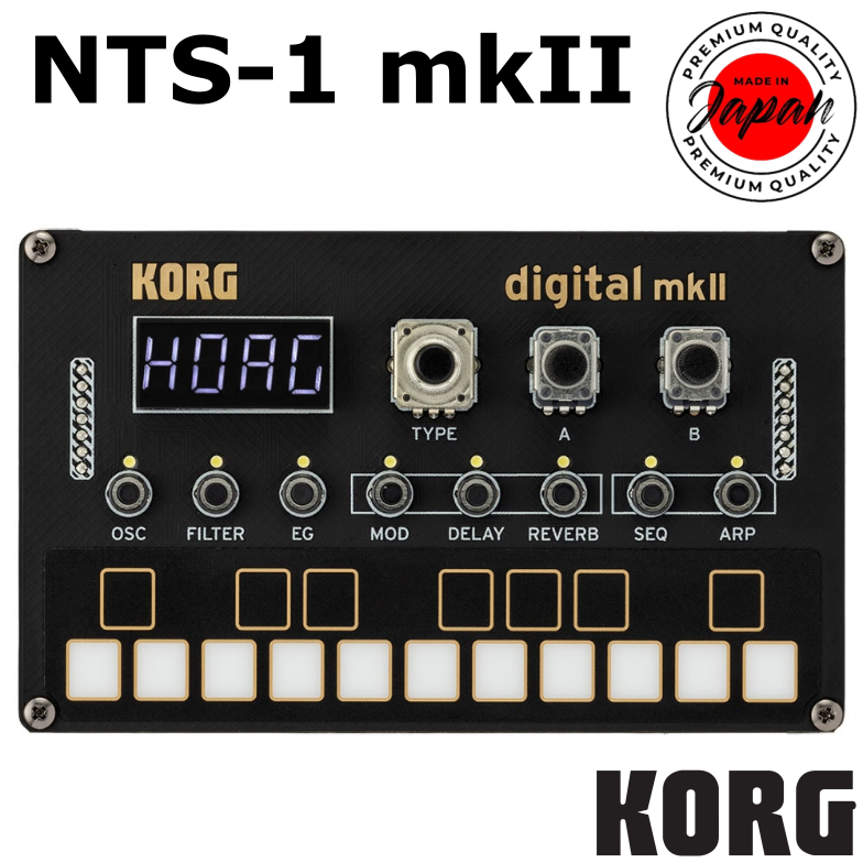KORG / NTS-1 digital kit mkII DIY synth Keyboards, sequencers, sounds, MIDI 100% Authenticity ...
