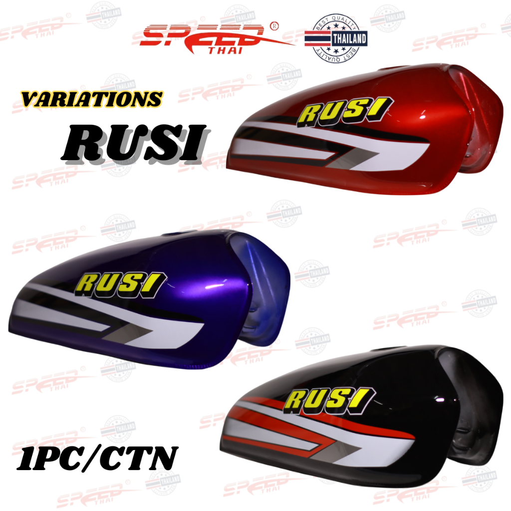 FUEL TANK / GAS TANK FOR RUSI TC125/150/CG125 ( RED , BLUE , BLACK ...