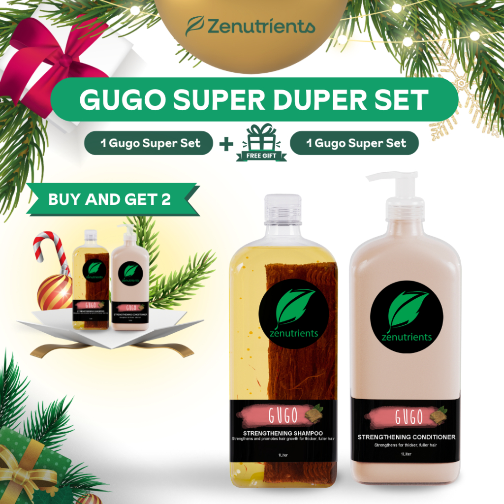[12.12 Exclusive] Zenutrients Gugo Super Duper Set (Hairfall Rescue and ...