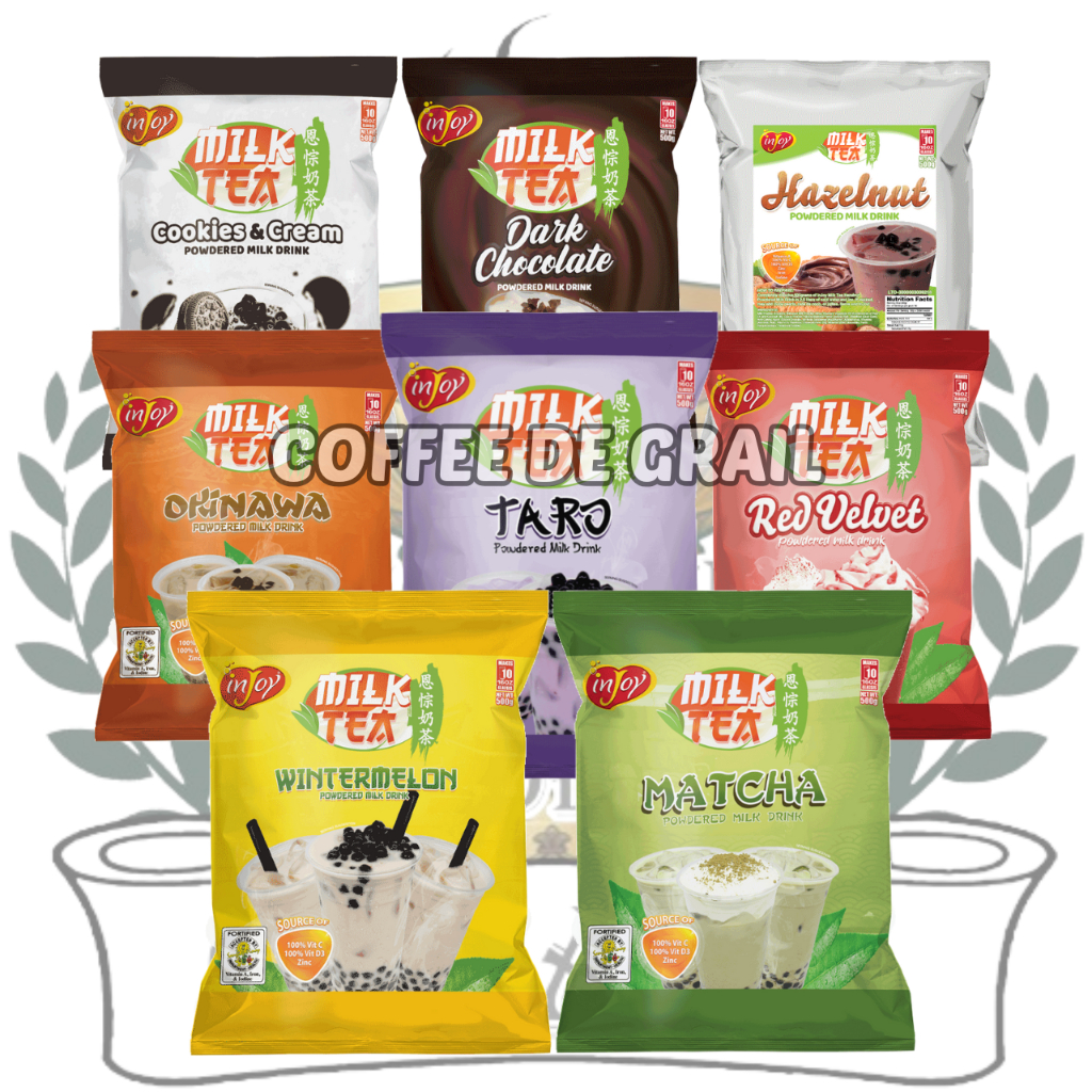 inJoy Milk Tea Powder 500g – Easy & Delicious Milk Tea Mix for Business ...