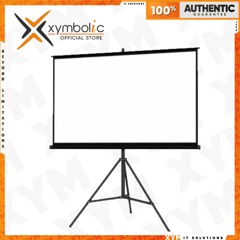 Generic Projector Screen 70' x 70' Tripod | Shopee Philippines