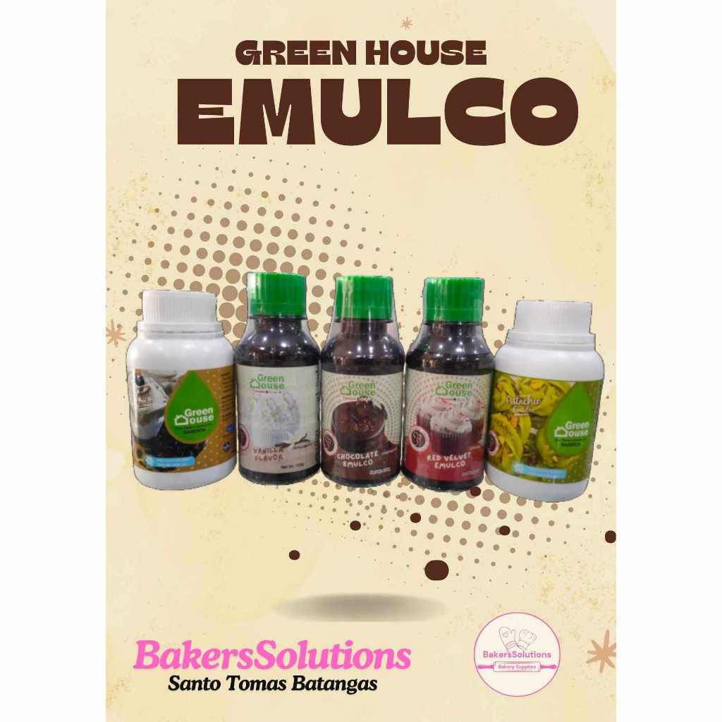 Emulco Red Velvet, Chocolate, Vanilla and Pistachio 100g | Shopee ...
