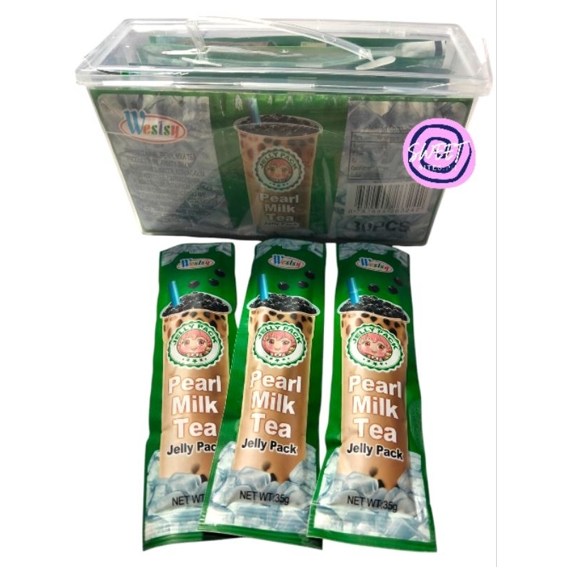 30 PCS PEARL MILK TEA JELLY PACK /SWAK PANINDA | Shopee Philippines