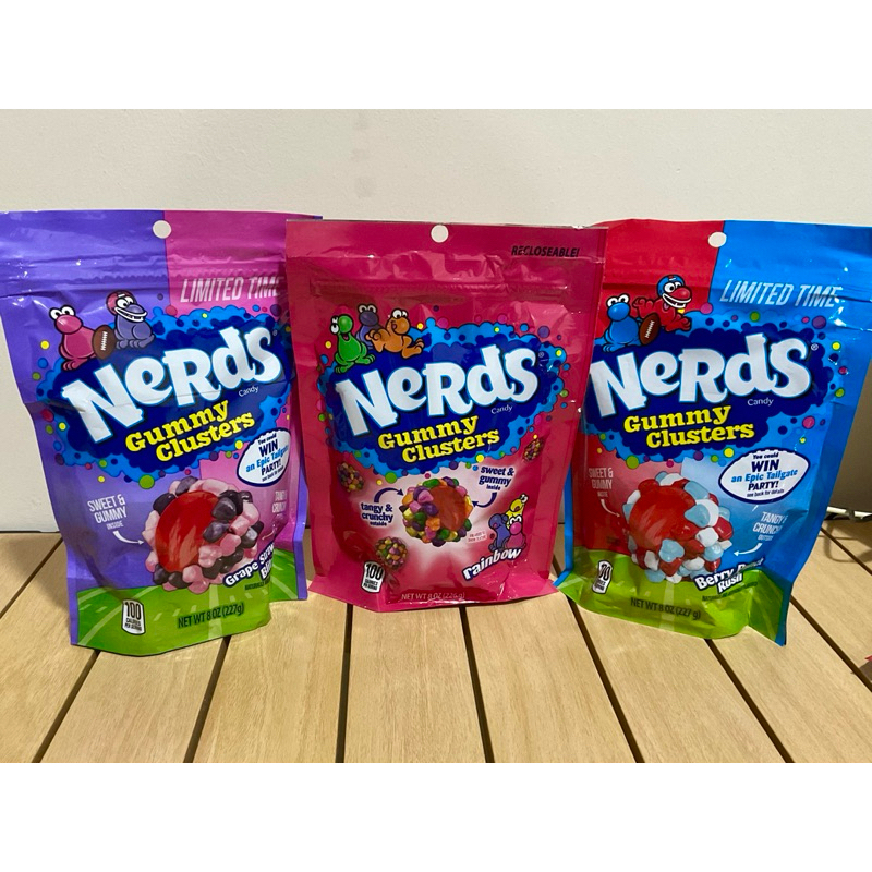 Nerds Gummy Clusters 8oz (227g) Assorted Flavors | Shopee Philippines