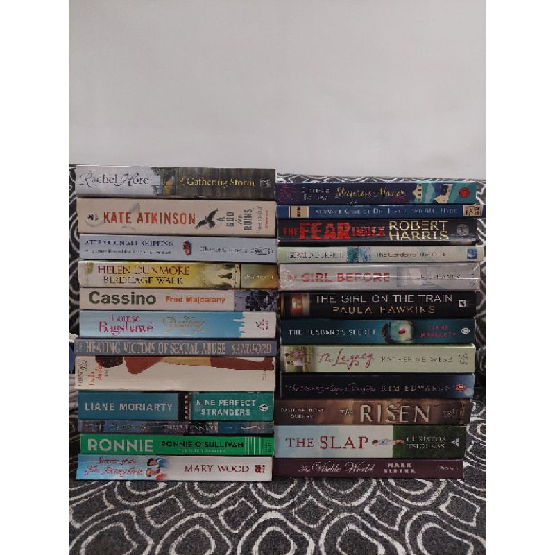 PB Books - Paula Hawkins(sprayed)/Liane Moriarty/JP Delaney/Robert ...