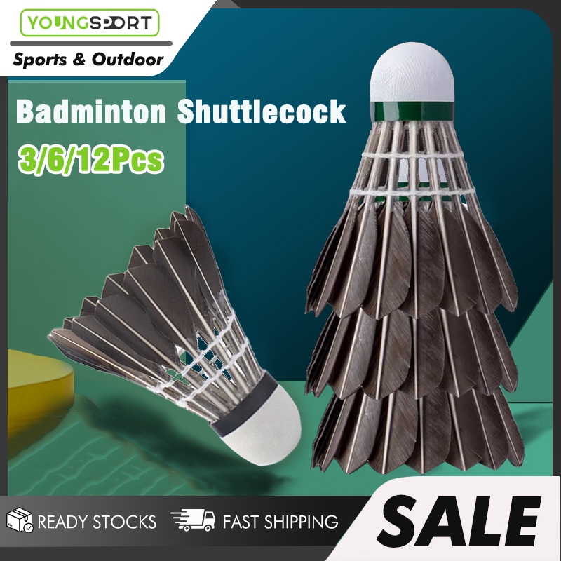 3/6/12Pcs Badminton Shuttlecock Stable Badminton to Play Stable Outdoor ...