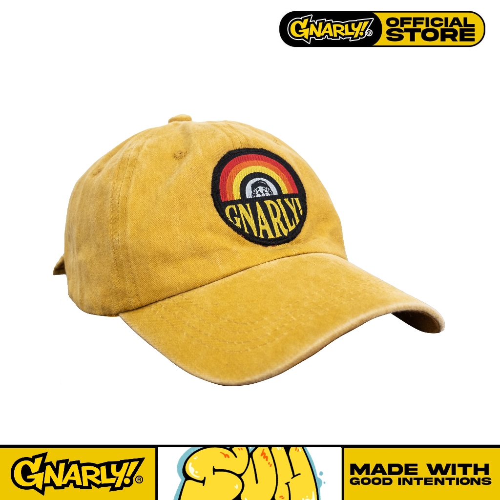 Gnarly! Sun Washed Dad Cap | Shopee Philippines