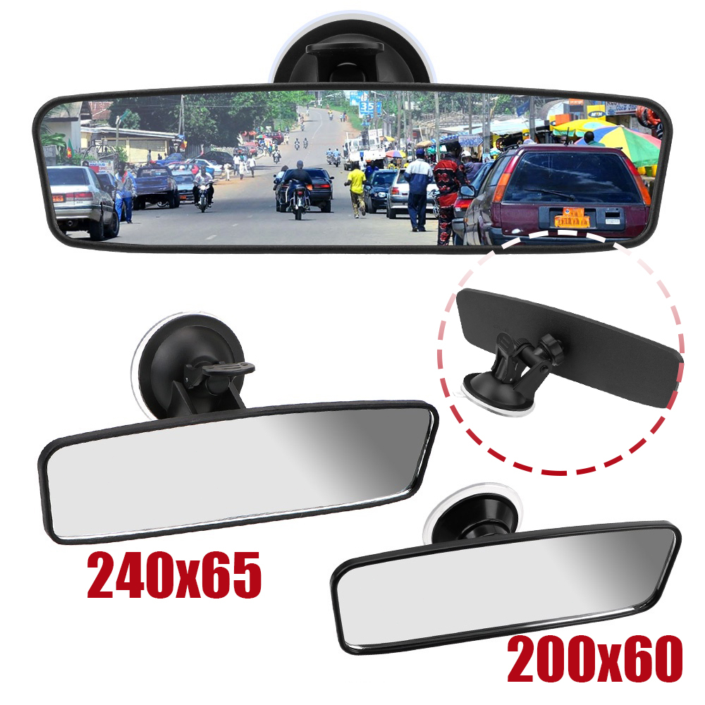 Universal Adjustable Rear View Mirror – 360° Rotating Interior Mirror ...