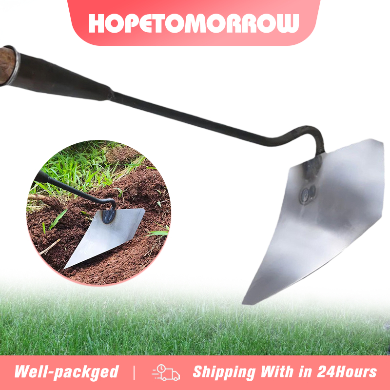 Triangle Hoe，Manganese Steel Weeding Hoe Garden Tool,for Ridging ...