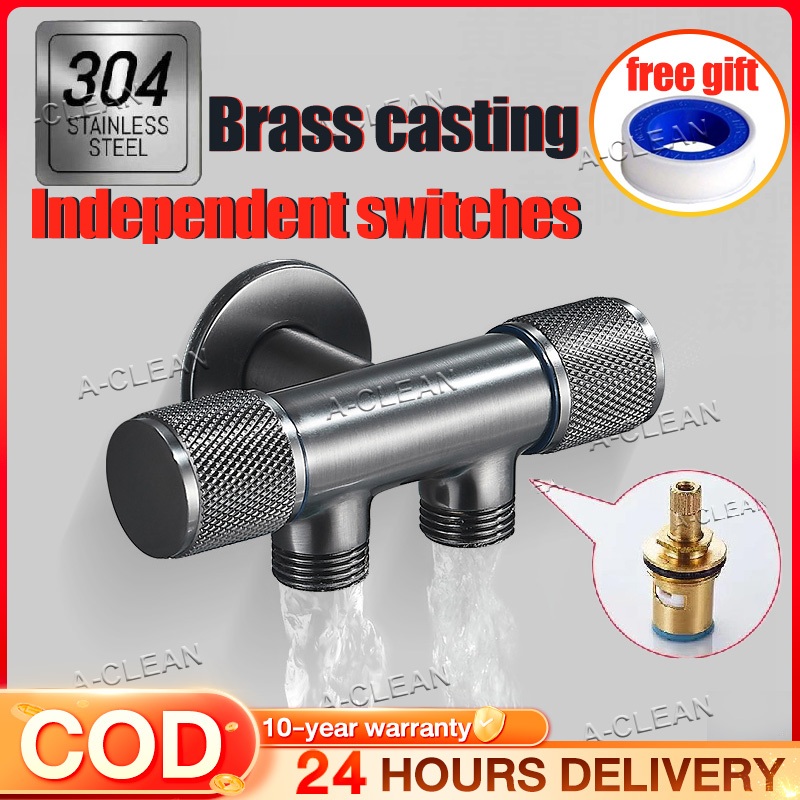 Two-way faucet SUS 304 stainless steel for kitchen and bathroom toilet ...