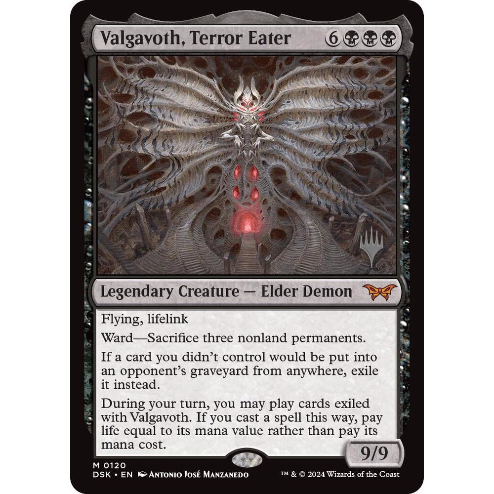 Valgavoth, Terror Eater (Foil) - Promo Pack: Duskmourn: House of Horror ...