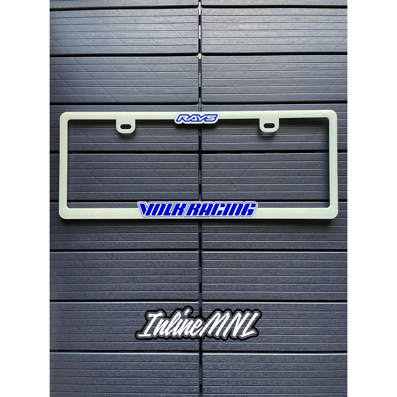 RAYS VOLKRACING - Car Plate Frame | Shopee Philippines