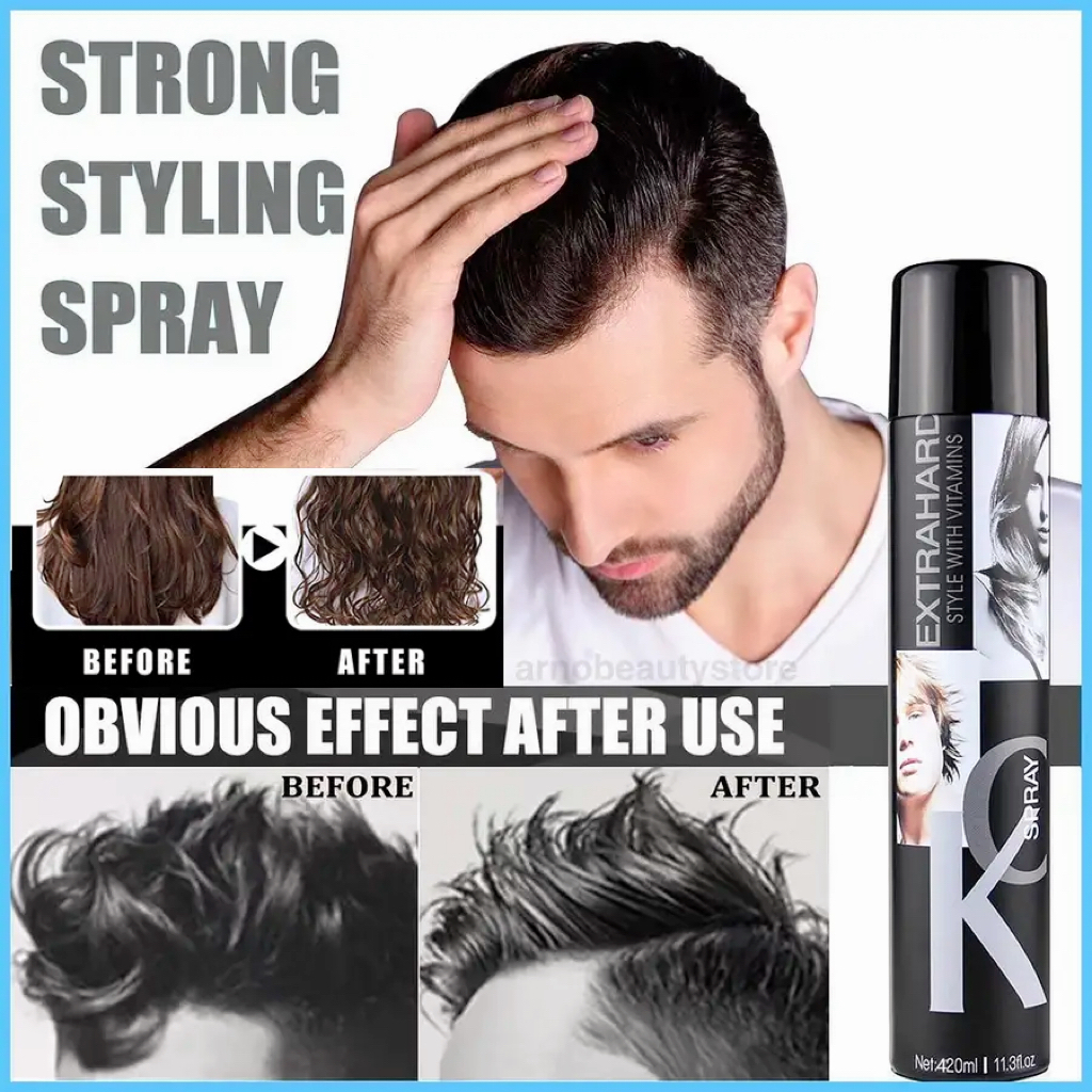 CK Hair Spray Net Strong Hold Hairspray Spraynet Hard Hold Hair Setting ...