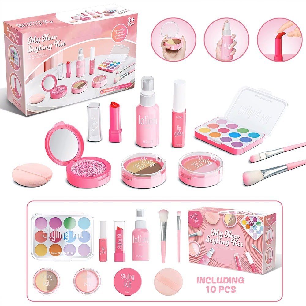Makeup Toys Girls Simulation Accessories Lipstick Cosmetics Non-toxic ...