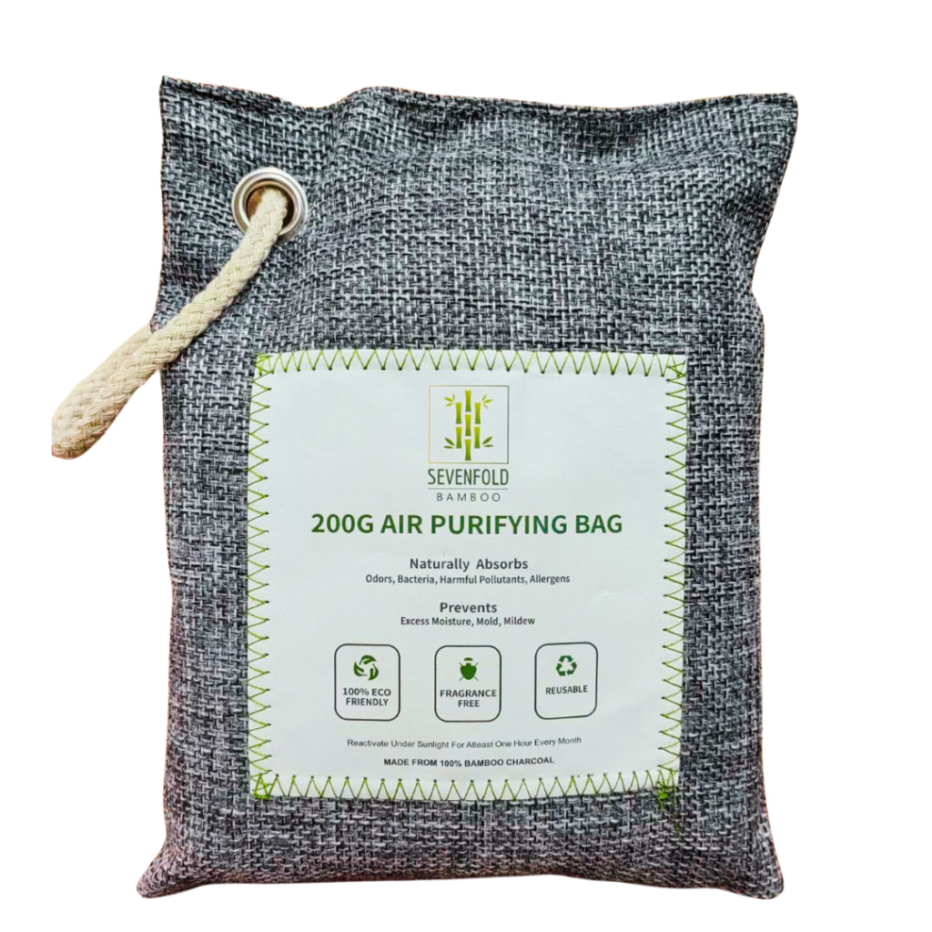 [7FOLD] 200g. Bamboo Charcoal Air Purifying Bag Air Freshener ...