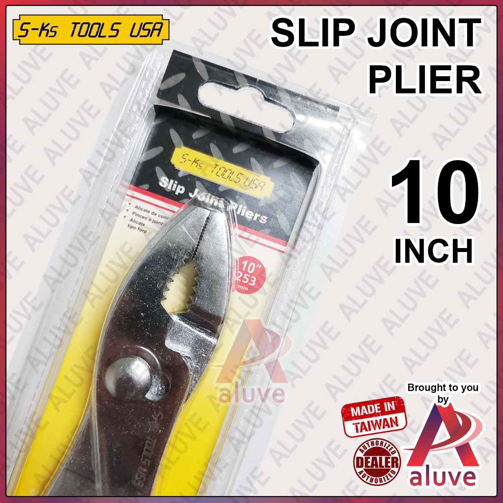 S-Ks Tools USA Slip Joint Plier | Mechanical Plier | 8inch or 10inch ...