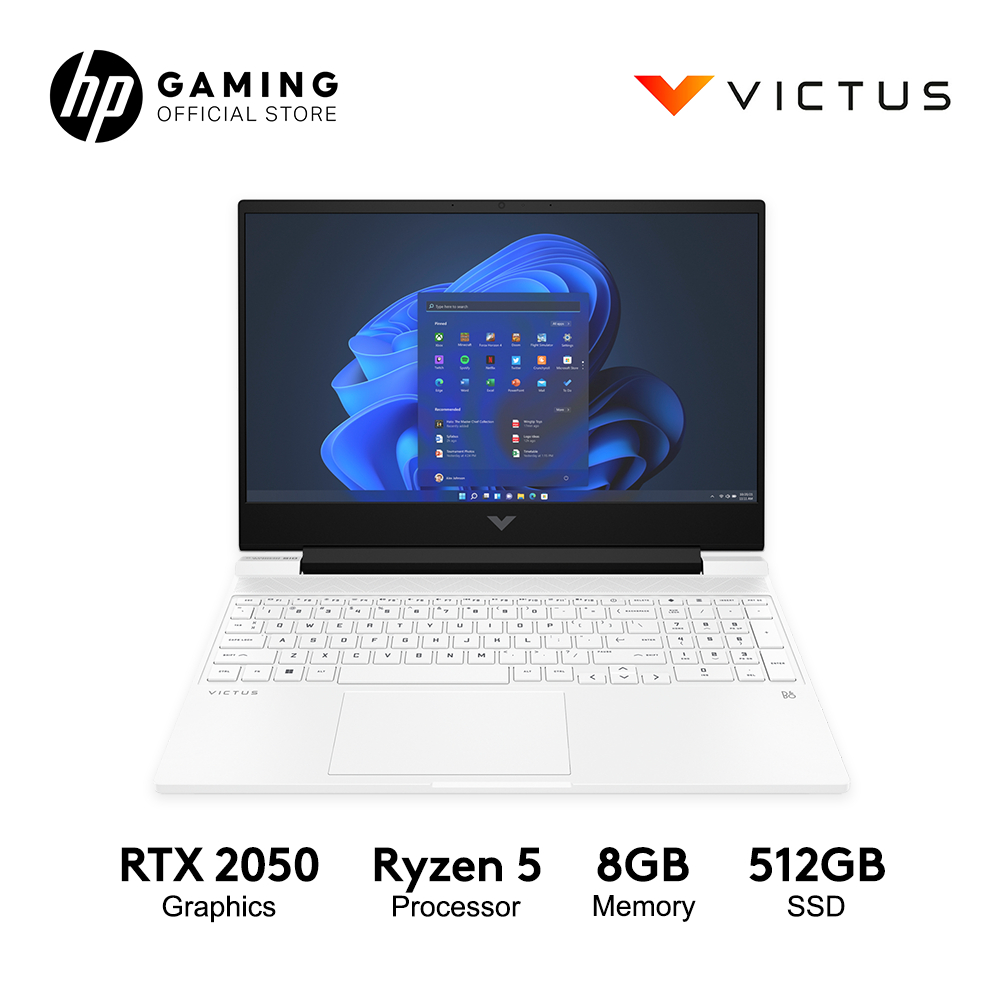 HP Victus 15-FB1041AX 15.6" FHD Ryzen 5 8GB DDR5 512GB SSD RTX 2050 ...