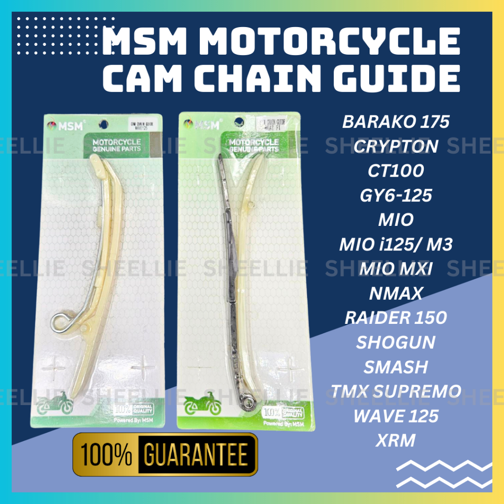 MSM Motorcycle Cam Chain Guide BARAKO 175/ CRYPTON/ CT100/ GY6-125/ MIO ...