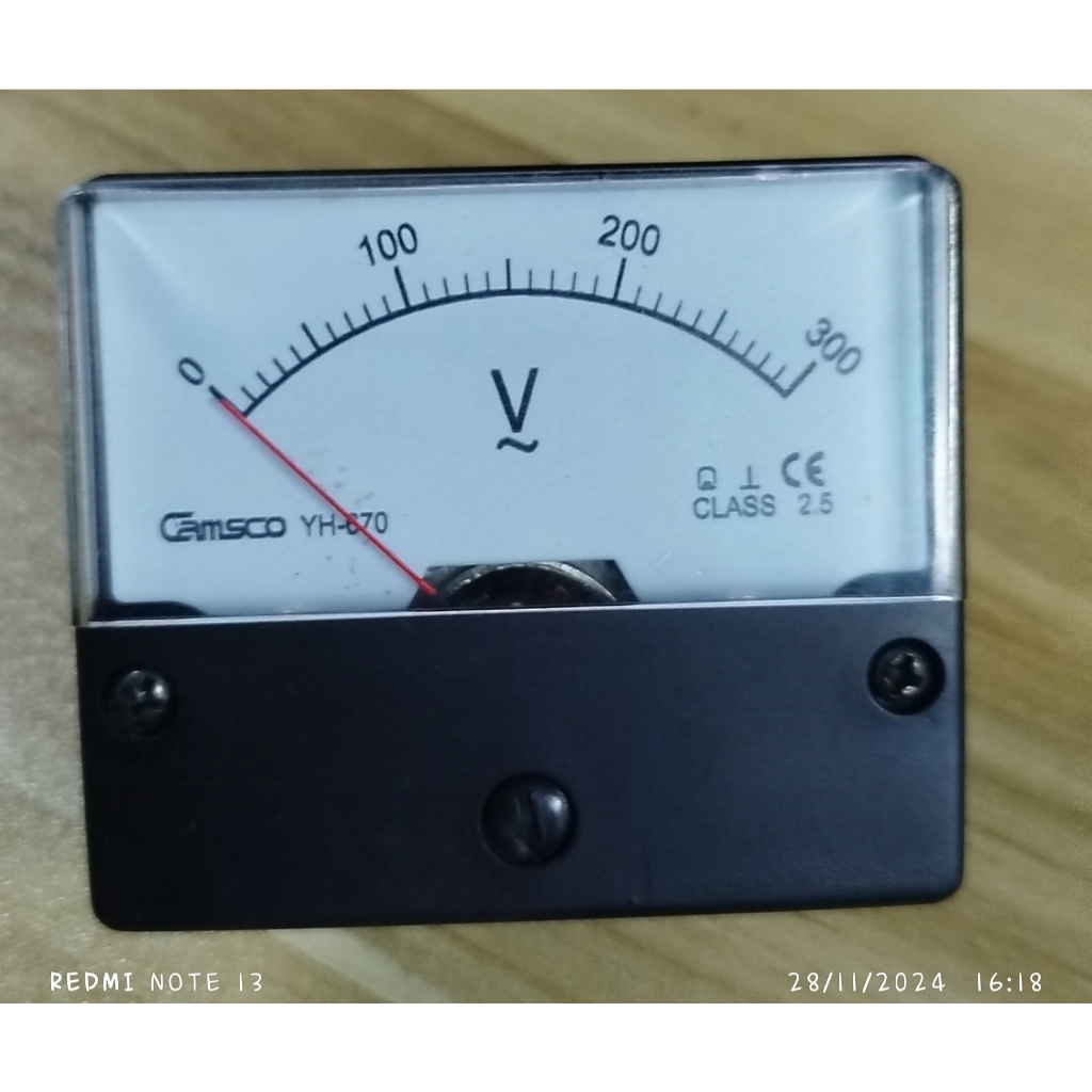 CAMSCO Japan Surplus Branded Volt Meter / Panil Meter 300V Good Quality ...