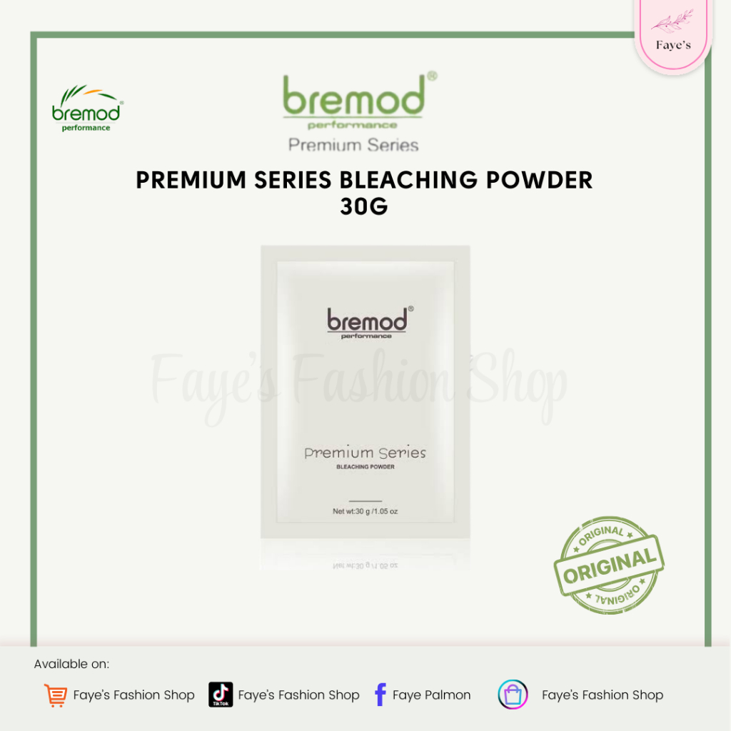 Bremod Premium Series - Bleaching Powder Sachet 30g | Shopee Philippines