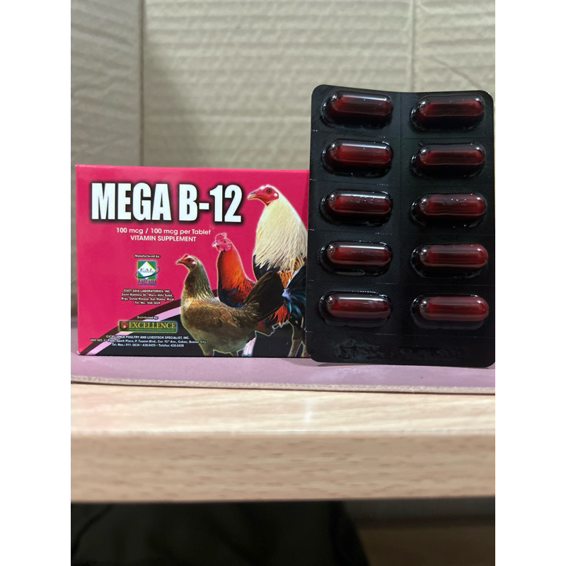 MEGA B-12 VITAMIN SUPPLEMENT (10tablet) | Shopee Philippines