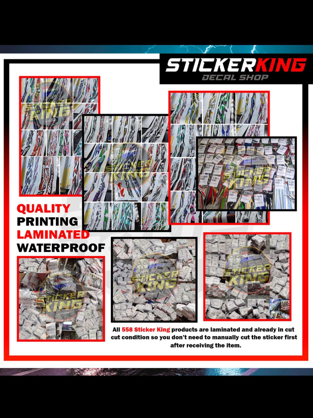 Pinoy 125 155 Hayabusa Decals with Freebies Stickers Thailand Indo ...