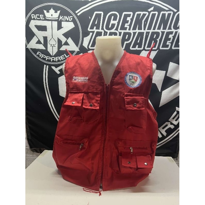 BRGY TANOD VEST HEAVY DUTY THICK FABRIC VEST | Shopee Philippines