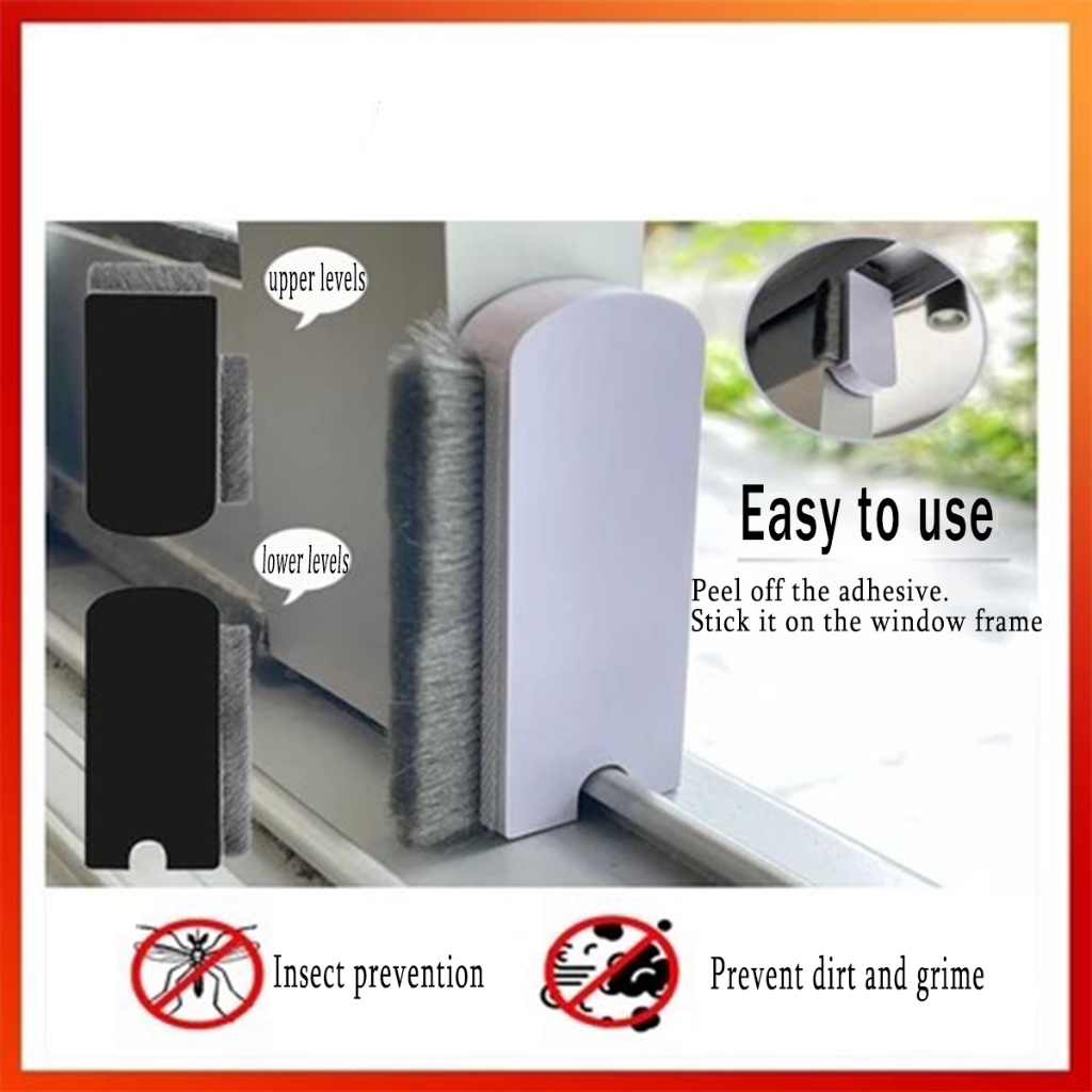 Window partition for sliding windows, dust-proof window seal (1 set ...