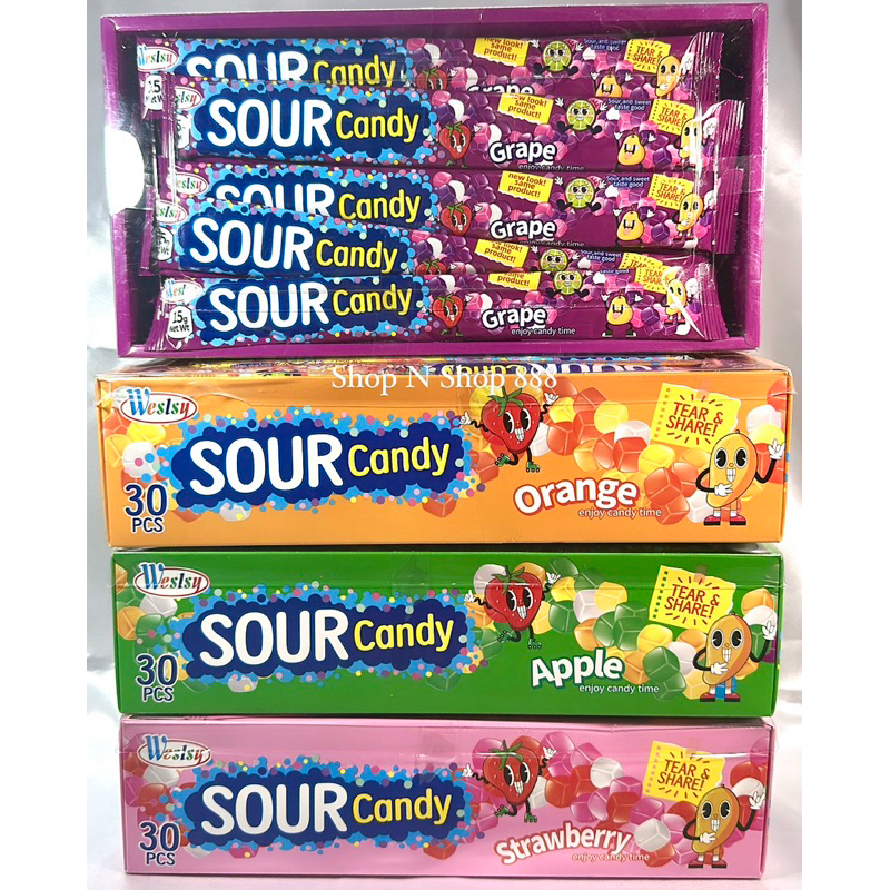 Sour Candy Flavor !!! 30pcs/Box | Shopee Philippines