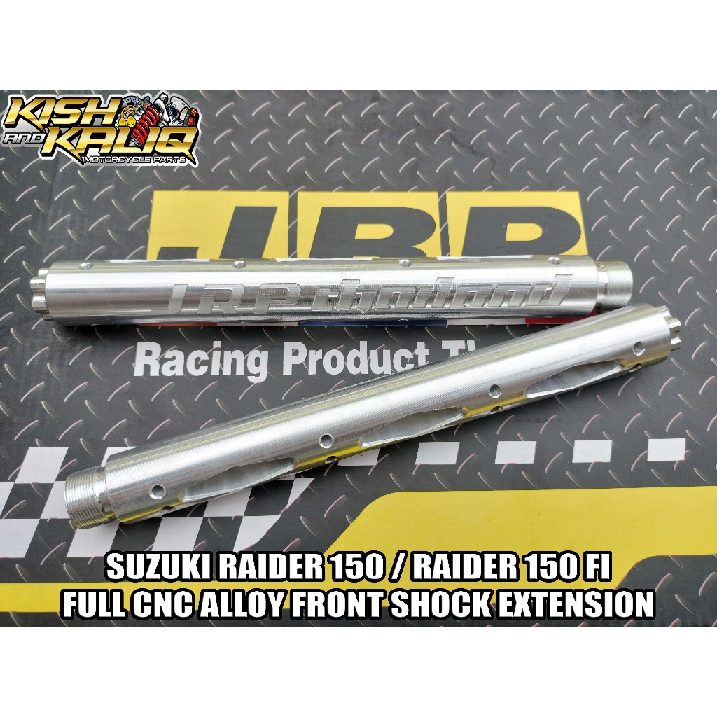 JRP THAILAND FRONT SHOCK EXTENSION FULL CNC FOR SUZUKI RAIDER 150 ...