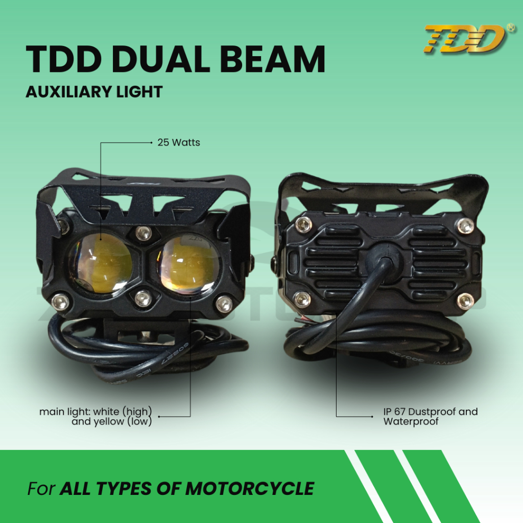 TDD X DUAL BEAM LIGHT | Shopee Philippines