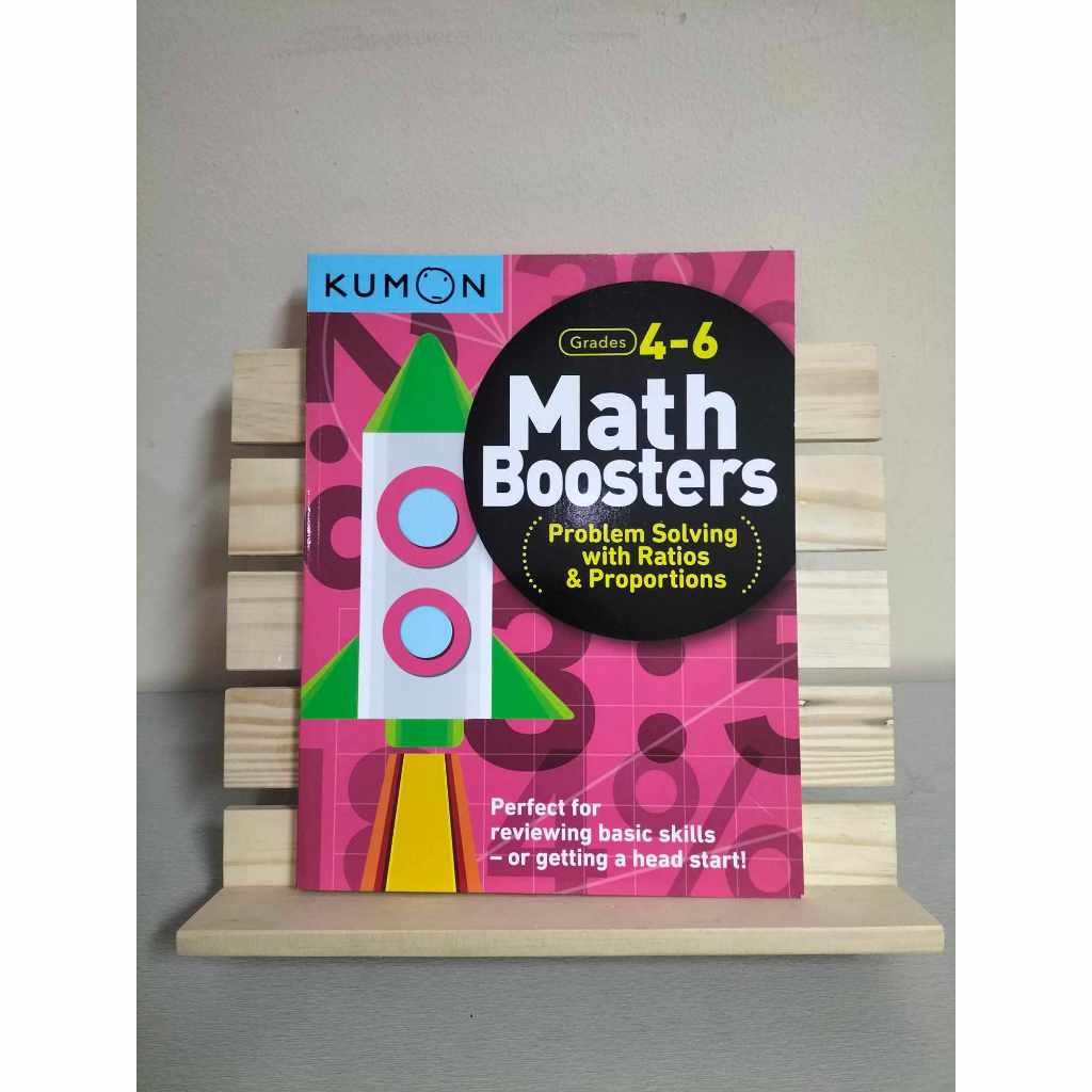 Kumon Math Boosters-Problem Solving with Ratios & Proportions (Grade 4-6) | Shopee Philippines