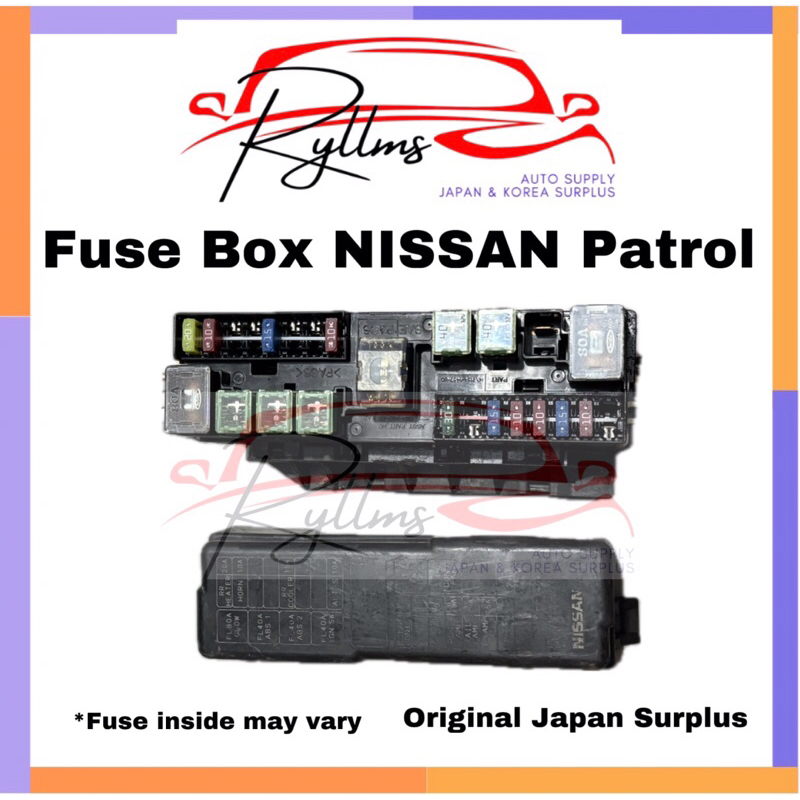 Fuse Box Nissan Patrol 4x4 | Shopee Philippines