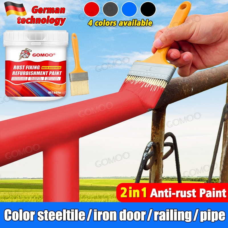 2in1 Metal Primer Paint Anti Rust Paint Coating for Rusty Metal Steel ...