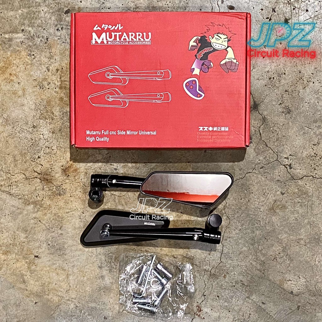 MUTARRU CNC WATER DROP SIDE MIRROR (UNIVERSAL) | Shopee Philippines