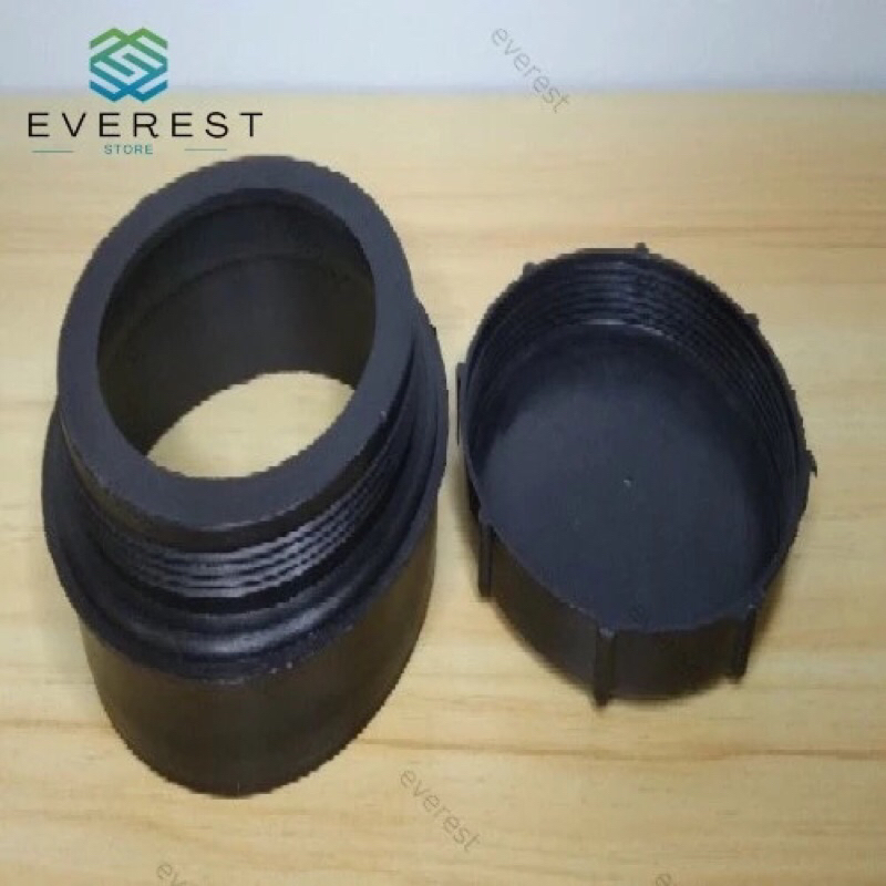 PVC BLACK Clean Out/Packet Bushing 3 INCH Cap Plug Septic Tank Cover ...