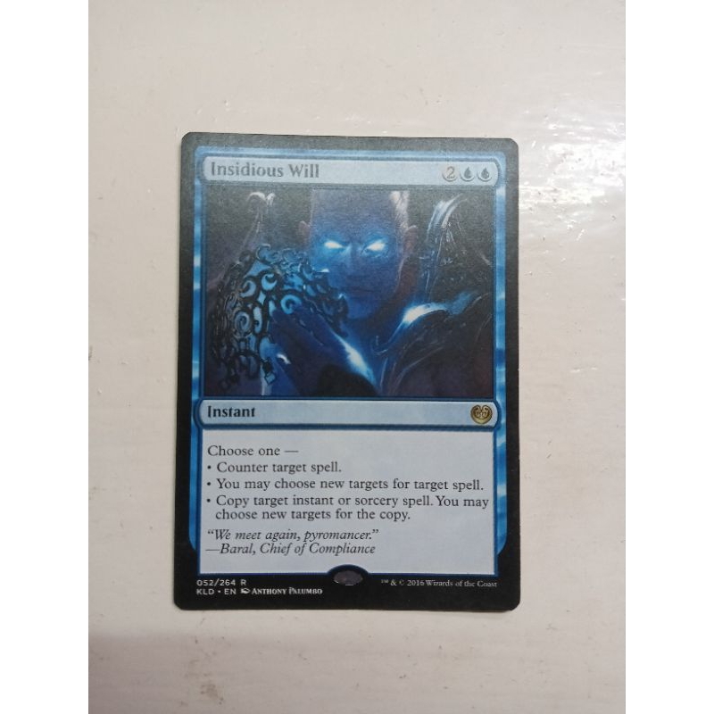 Insidious Will - Magic the gathering | Shopee Philippines