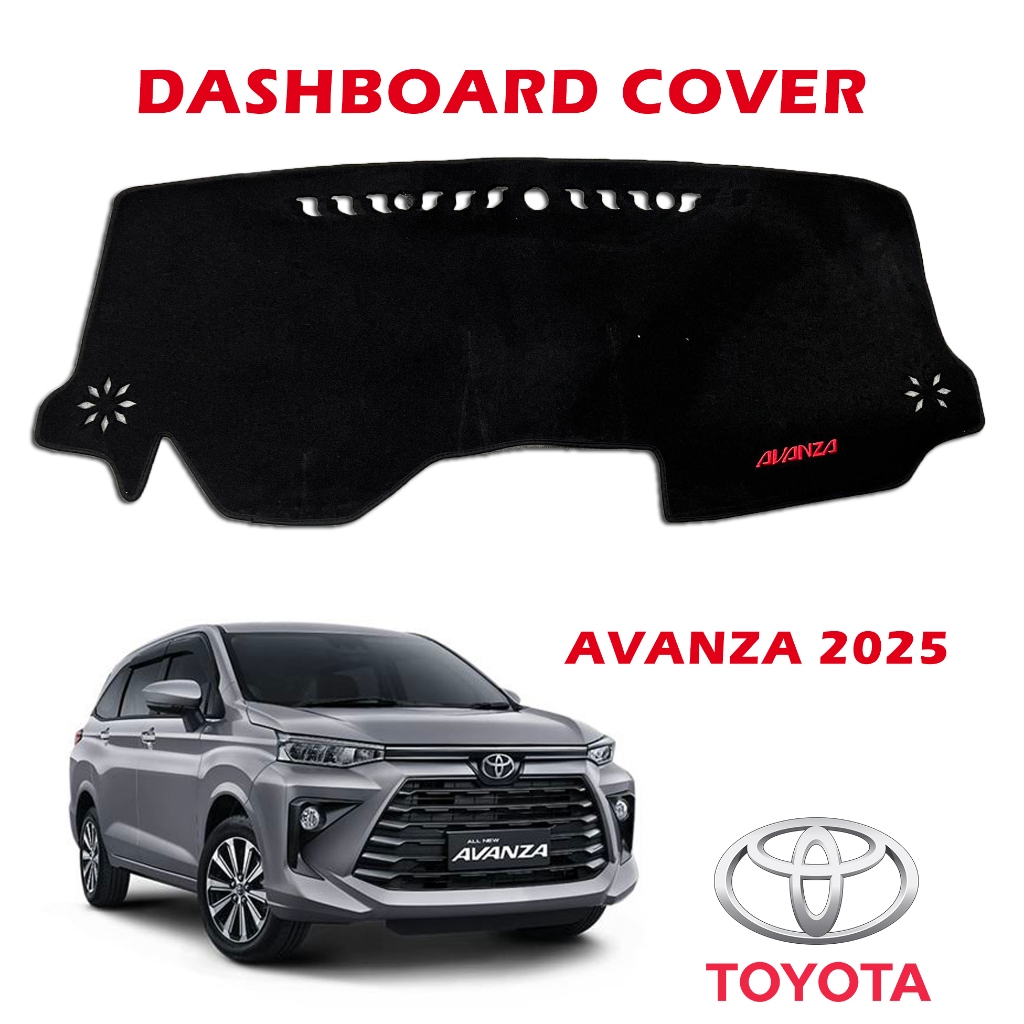 Toyota Avanza 2025 Dashboard cover Panel Mat with Logo Anti-Slip Dash ...