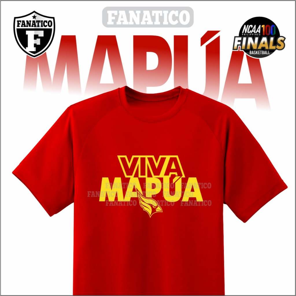 FANATICO GILDAN Brand MAPUA Cardinals Shirt VIVA Mapua Basketball Shirt ...