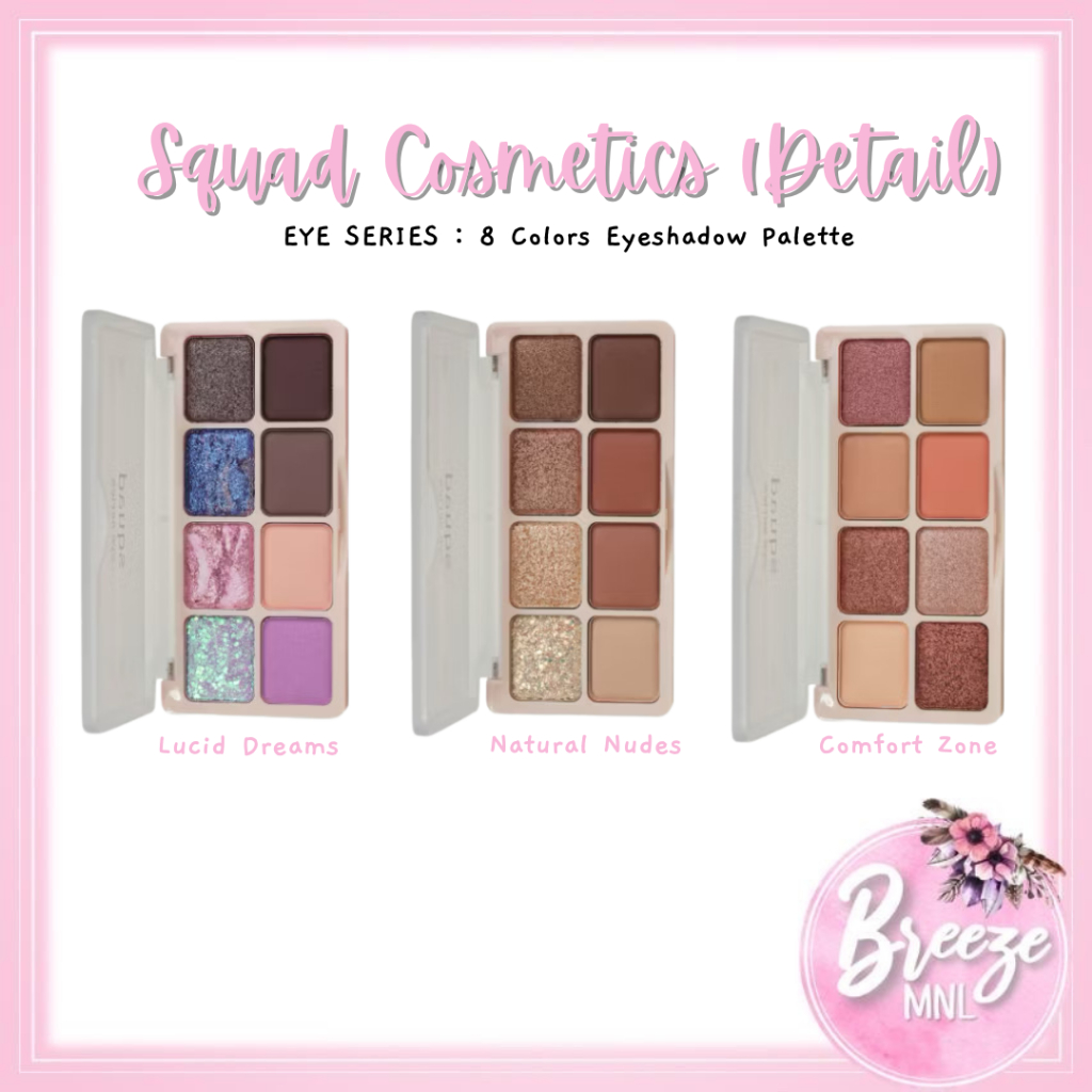 Detail Squad Cosmetics Eye Series Eyeshadow Palette Lucid Dreams ...