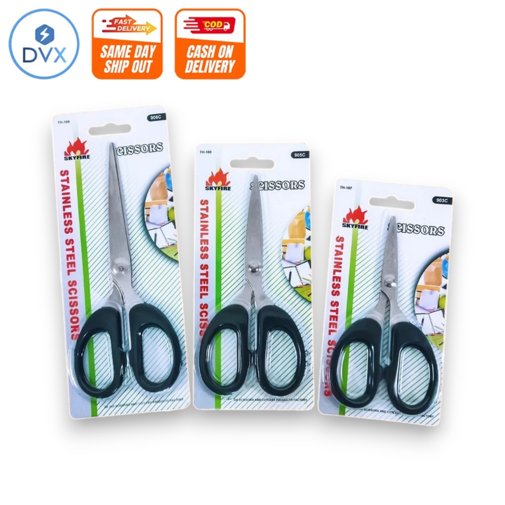 COD DVX Scissors Gunting Multipurpose Comfort Grip Cutting Tools arts ...