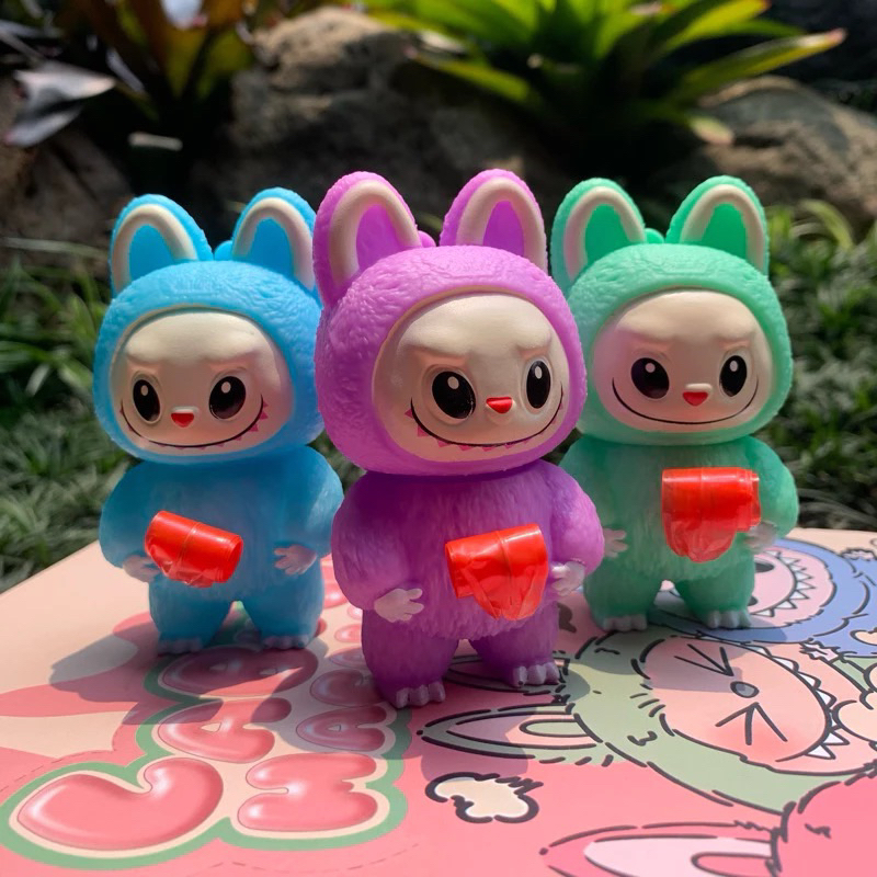 The Trumpet Labubu toy/cute Labubu doll/rubber Labubu doll | Shopee ...