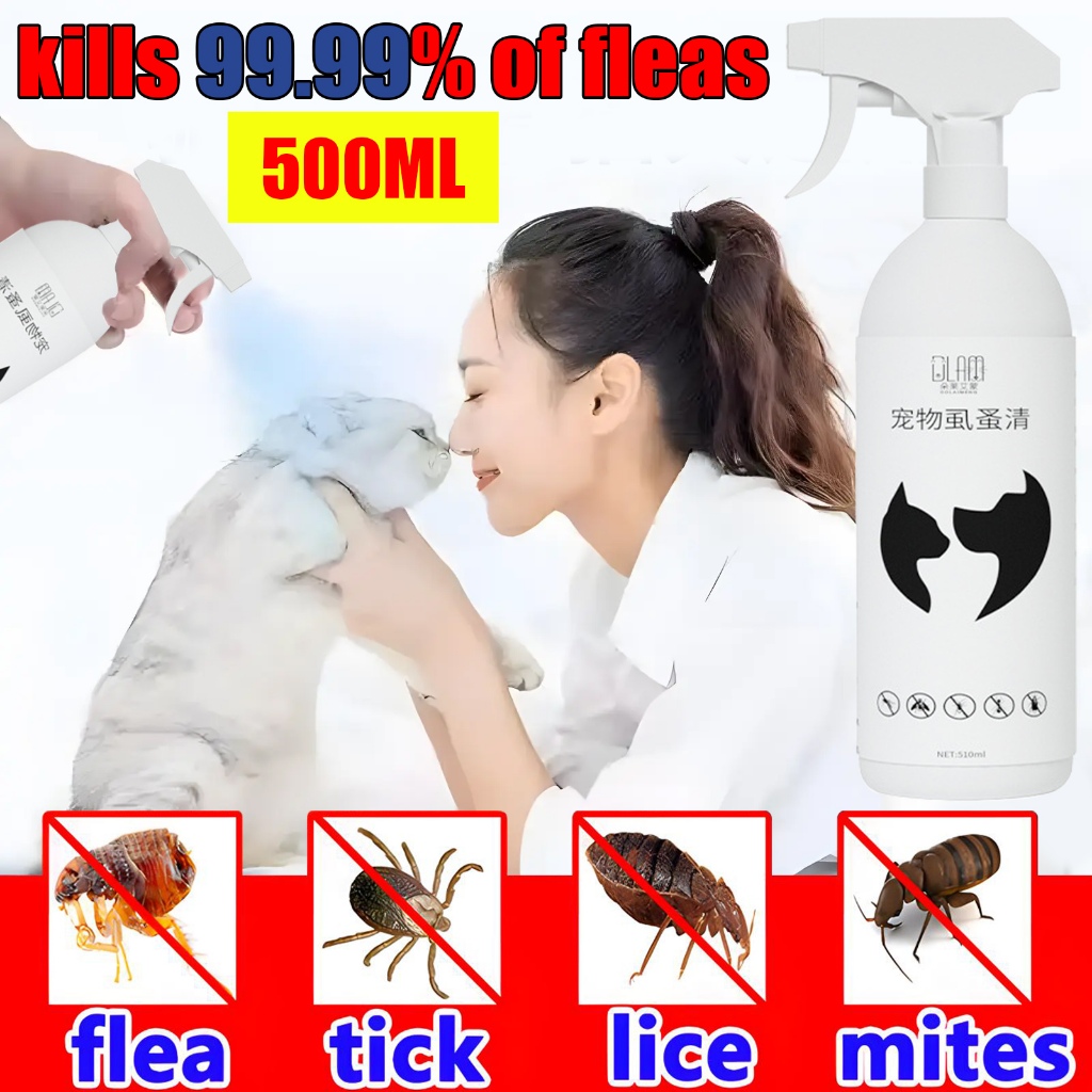 Flea and tick remover for dog 510ML Anti ticks and fleas for dogs Pet ...
