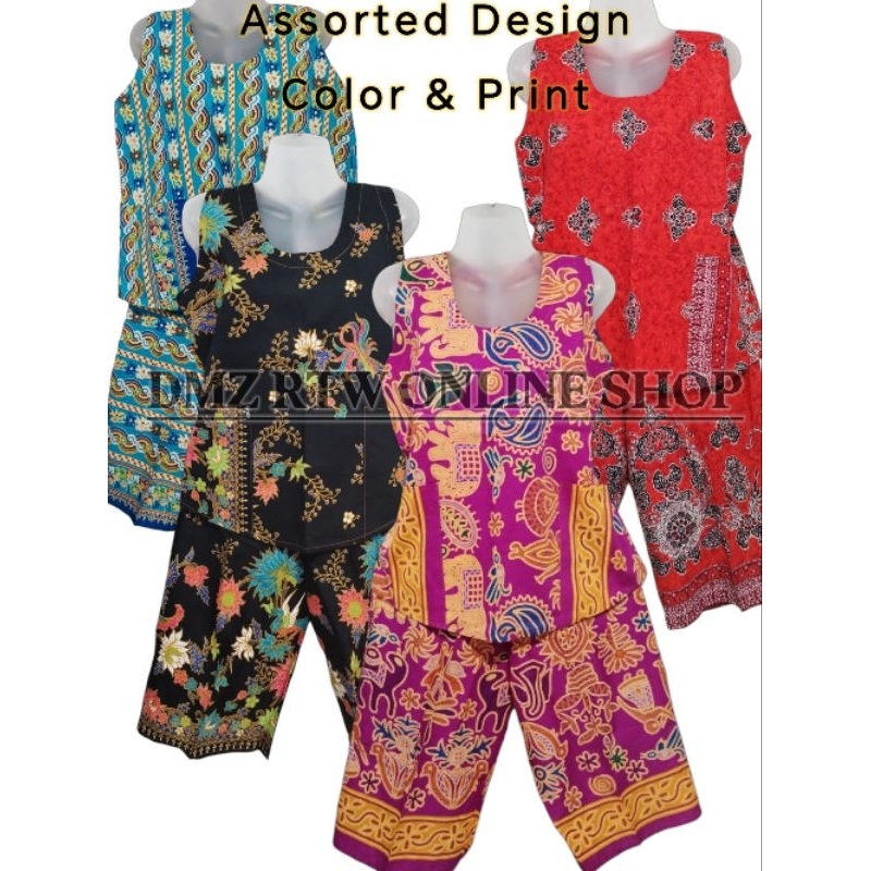 TERNO BATIK TOKONG (ASSORTED COLORS AND PRINT) | Shopee Philippines