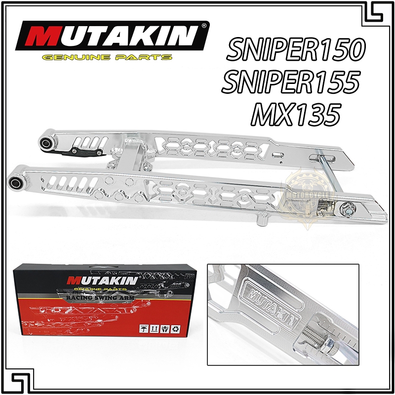 MUTAKIN Motorcycle CNC V7 Swing Arm Yamaha Sniper 150 Sniper 155 MX 135 ...