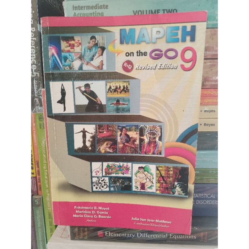 MAPEH ON THE GO grade 9 Reviced edition (use | Shopee Philippines