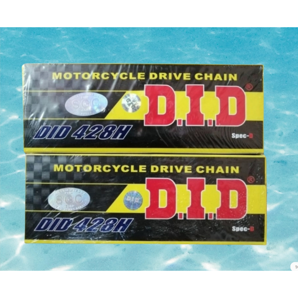 DID Chain 428H 110L/120L/130L Heavy World First Motorcycle | Shopee ...
