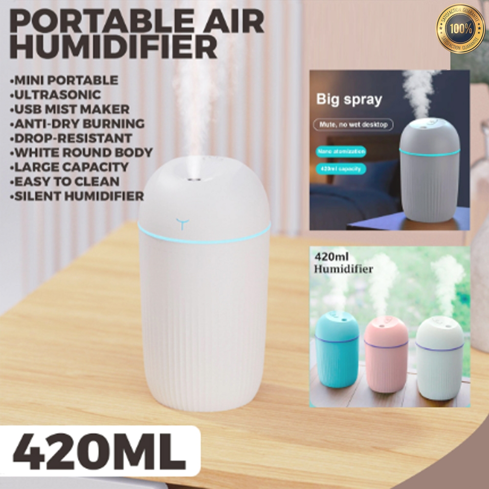 Air humidifier Colorful Egg humidifier USB led surface air spray home ...