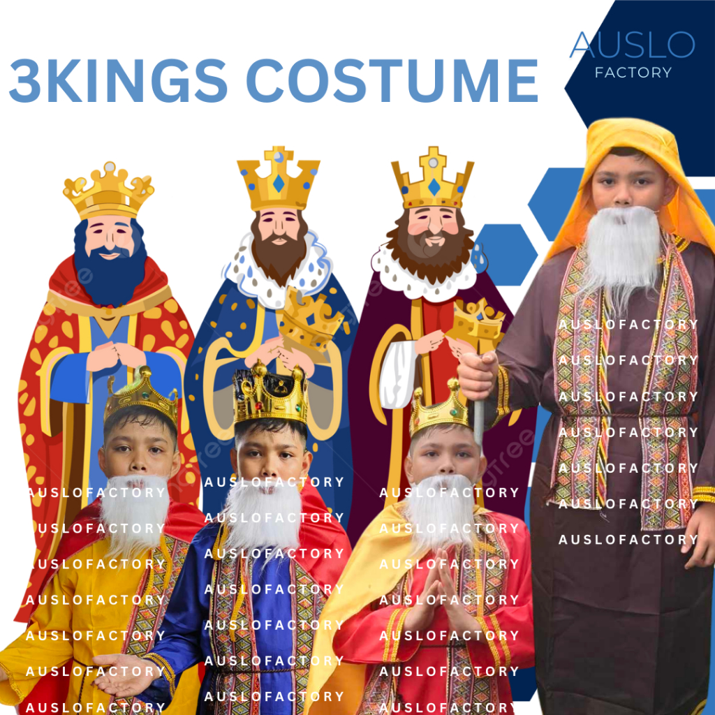 Af Three Kings Costume Party Sto. Niño Costumes live | Shopee Philippines