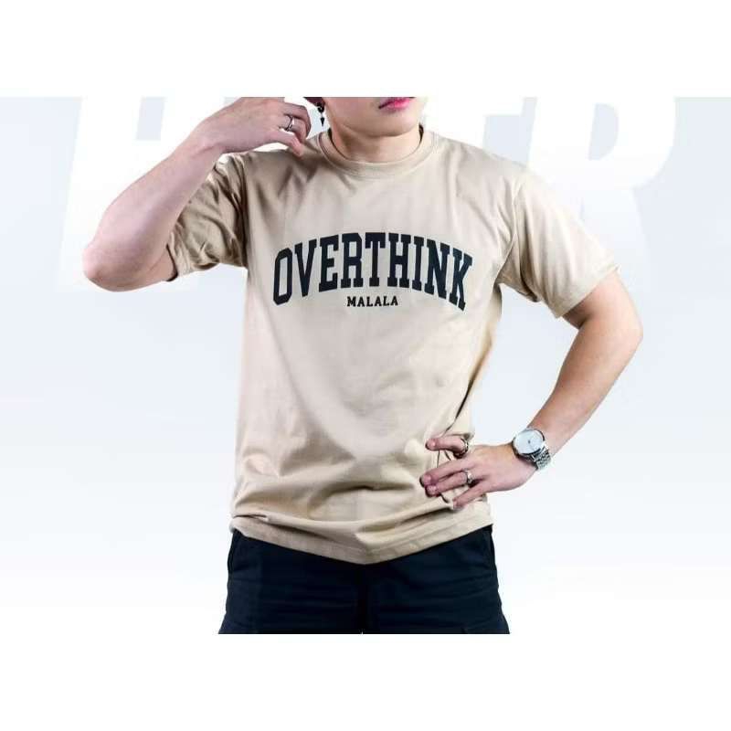Overthink Malala logo print inspired unisex tshirt high quality ...